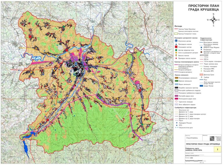 Просторни план града Крушевца - Javno preduzeće za urbanizam i ...
